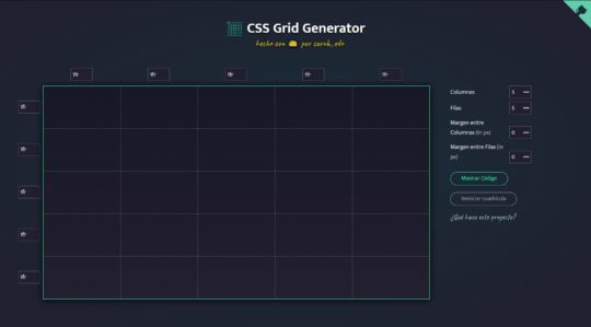 Generadores online de grillas con CSS - Diseño web Rosario Sessionstudio
